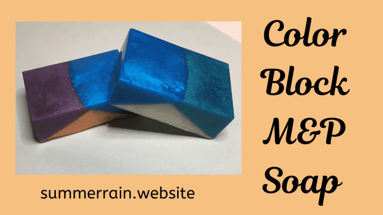 Melt and Pour Soapmaking: The Easiest Way to Make A Color Block Design ...