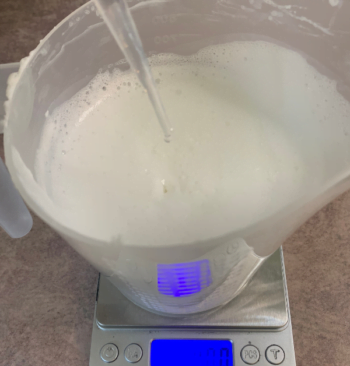 Whipped Soap Base From Scratch - Summer Rain