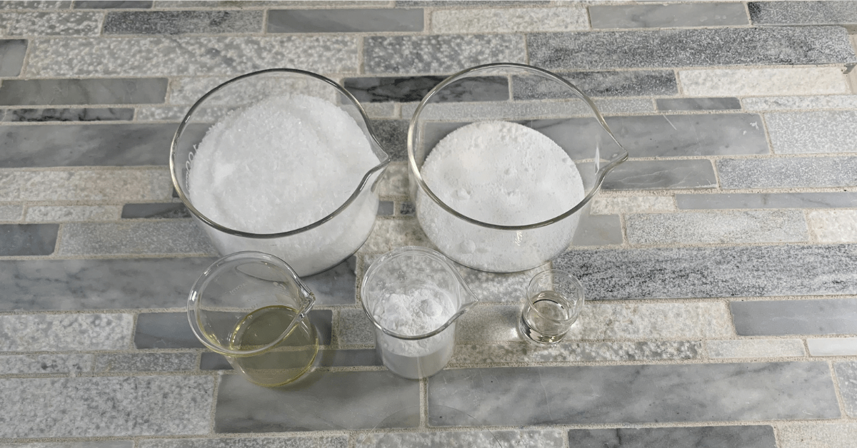 Foaming Bath Salt Recipe - Summer Rain