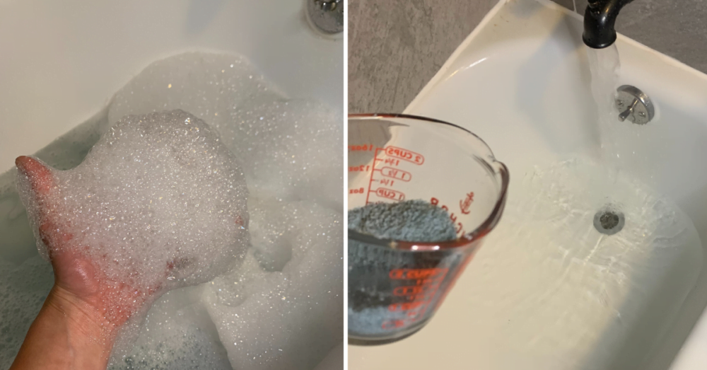 Foaming Bath Salt Recipe - Summer Rain