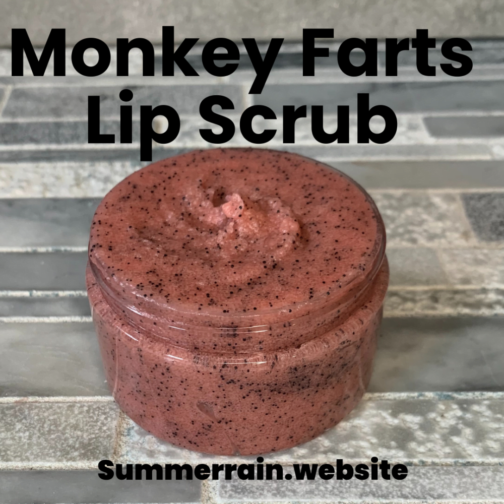 Monkey Farts Lip Scrub - Summer Rain