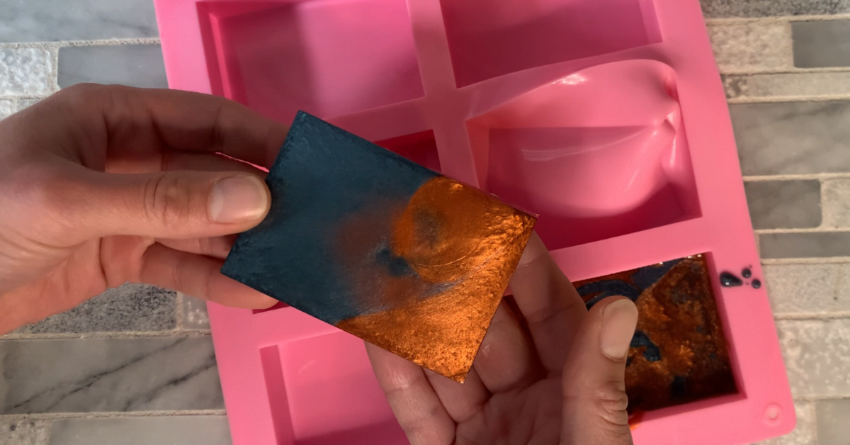 Marbled Dreams: Swirled Melt and Pour Soap - Summer Rain